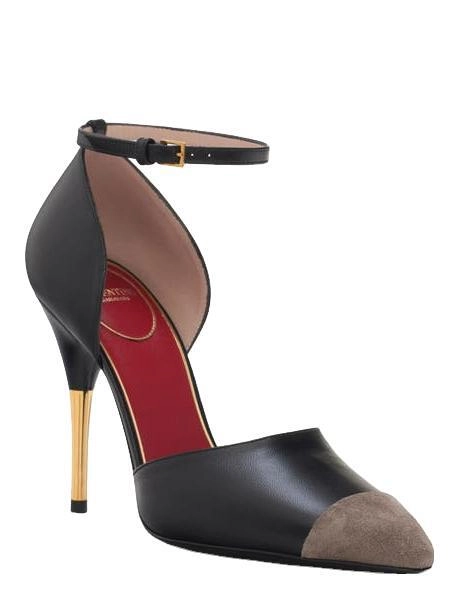 Valentino Garavani Sinead D'orsay Pump - Black/grey