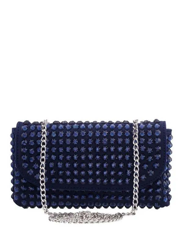 Nina Bixby Clutch - Navy