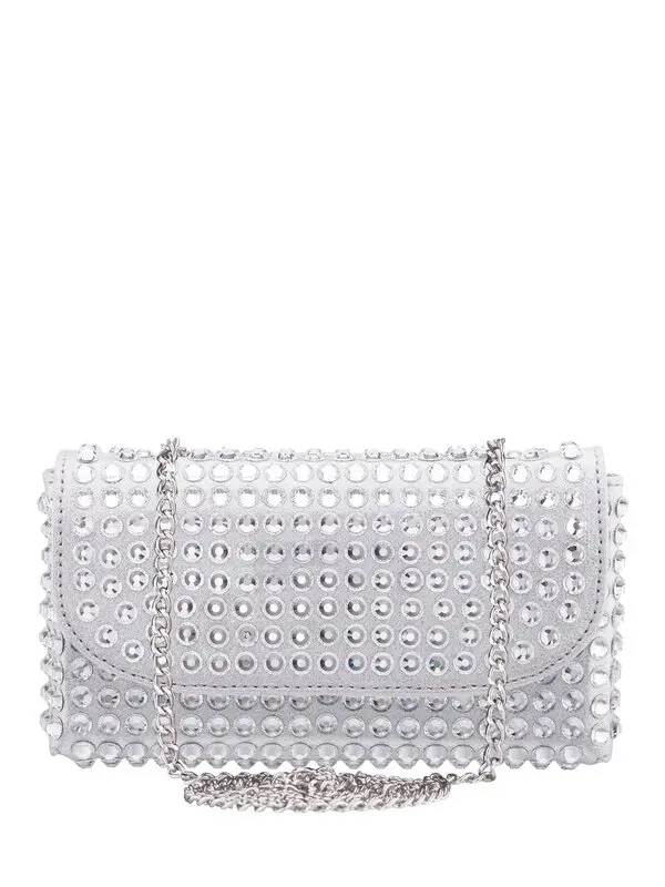 Nina Bixby Clutch - Silver