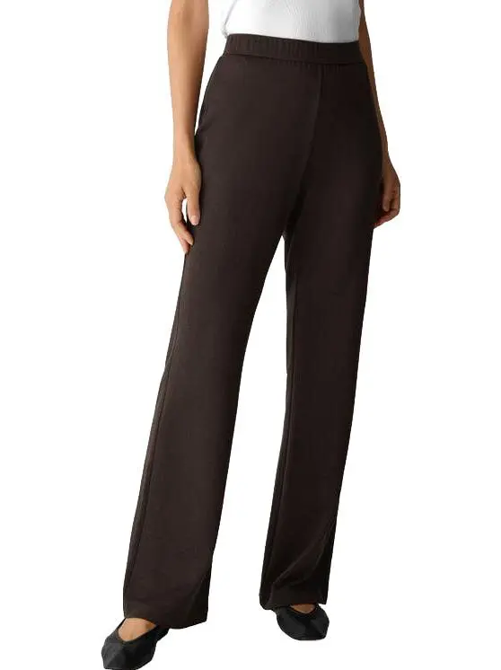 Eileen Fisher Kick Pants - Coffee