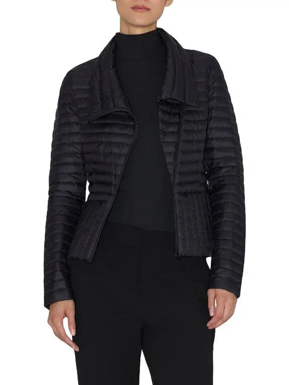 Soia & Kyo Brandy-u Recycled Nylon Puffer Jacket - Black