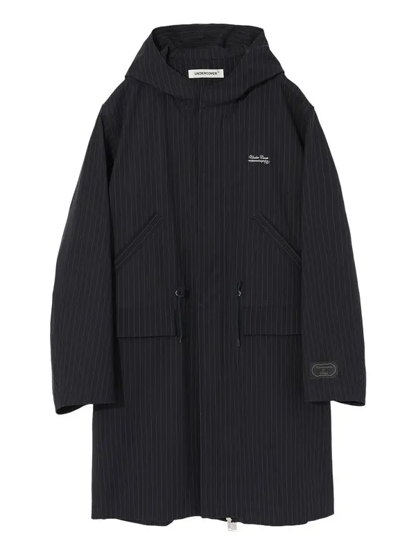 Undercover Hooded Long Coat - Blue