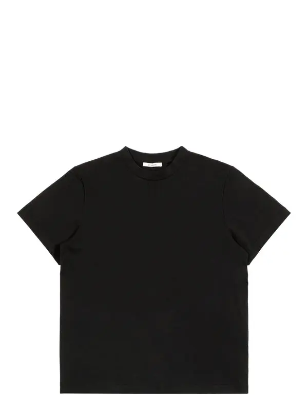ENTIRE STUDIOS Short-sleeve Crewneck T-shirt, 100% Cotton - Nero