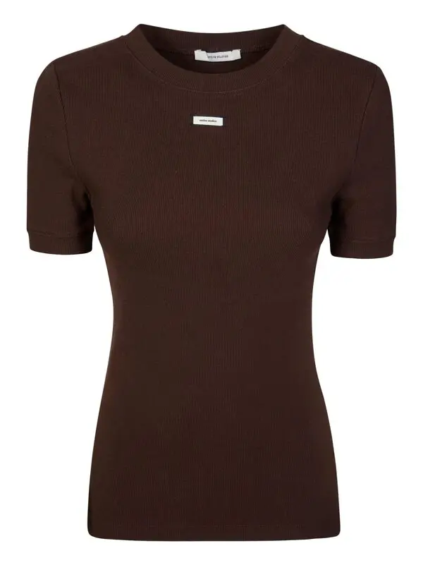 ENTIRE STUDIOS Lounge T-shirt - Marrone