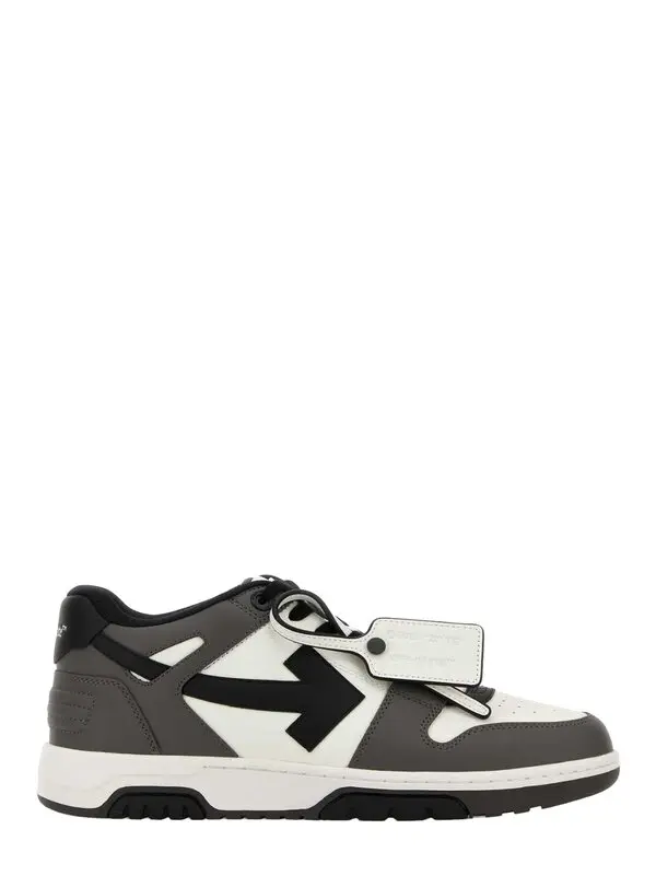 Off-White Out Of Office" Two-tone Leather Sneakers - Multicoloured