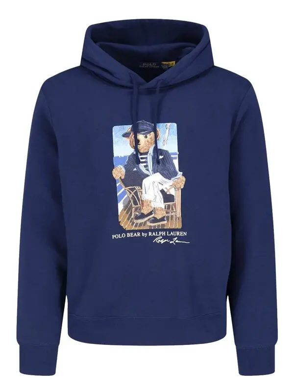 Ralph Lauren Cotton & Recycled Polyester Sweater - Navy