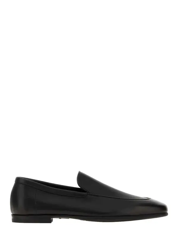 John Lobb Tyne Ii Leather Loafers For - Black
