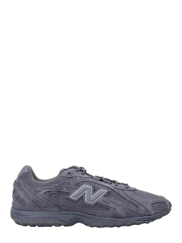NEW BALANCE Retro Running Suede Sneakers With Embossed Overlays - Grigio