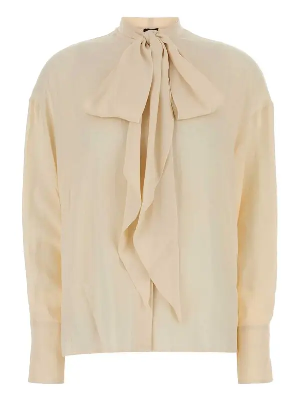 Etro Silk-blend Crepe Shirt - Yellow