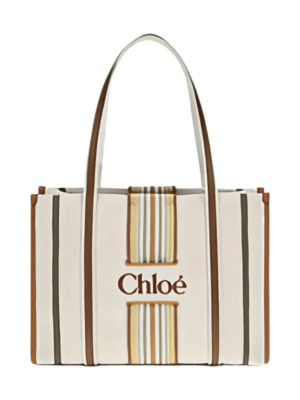Chloé Woody Loop Shoulder Bag - Purebrown