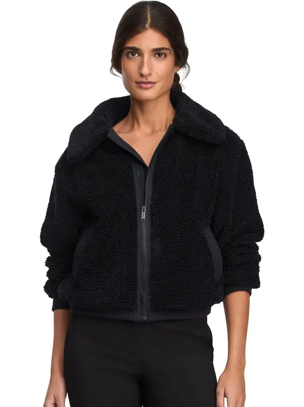 Canada Goose Willa Lightweight Bomber Jacket - Black