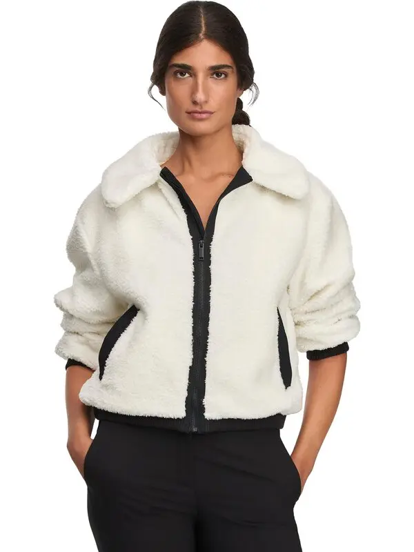 Canada Goose Willa Lightweight Bomber Jacket - Bone