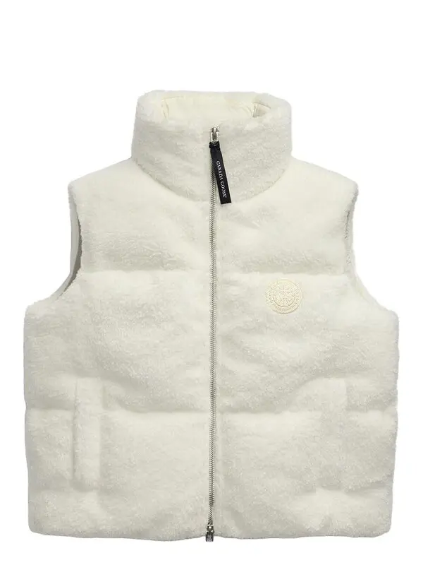 Canada Goose Fallon Fleece Puffer Vest - Bone