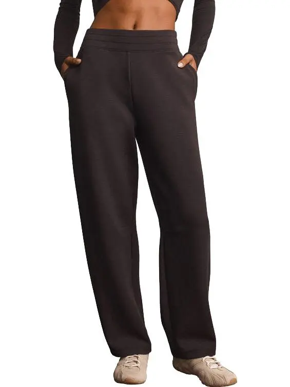 RHONE Dreamglow Barrel Leg Pants - Dark Espresso