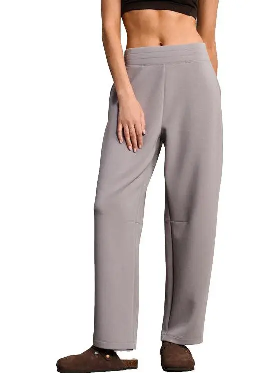 RHONE Dreamglow Barrel Leg Pants - Taupe Mist