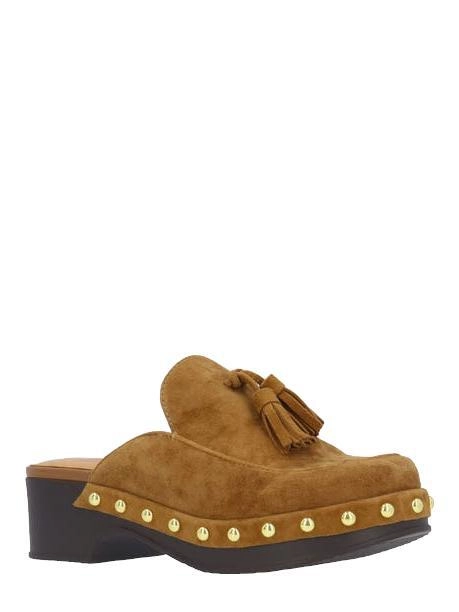 L'AMOUR DES PIEDS Gracen Platform Loafer Mule - Coffee