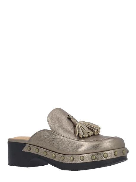 L'AMOUR DES PIEDS Platform Loafer Mule - Hematite