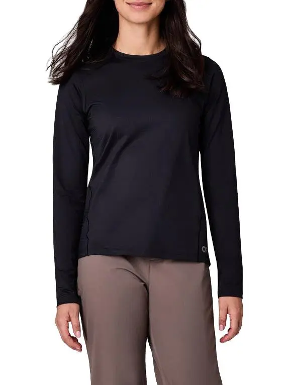 OUTDOOR RESEARCH Vigor Lt Crew Performance Sweatshirt - Black