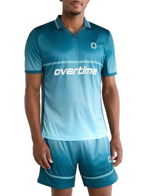OVERTIME Ombr Graphic Jersey - Mint