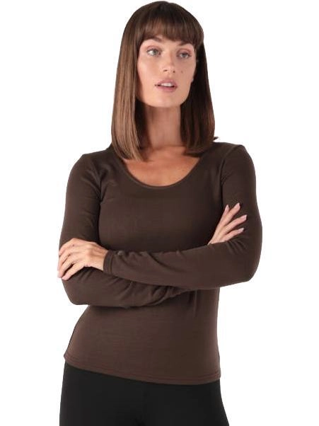 GLYDER Aubrey Long Sleeve Top - Java