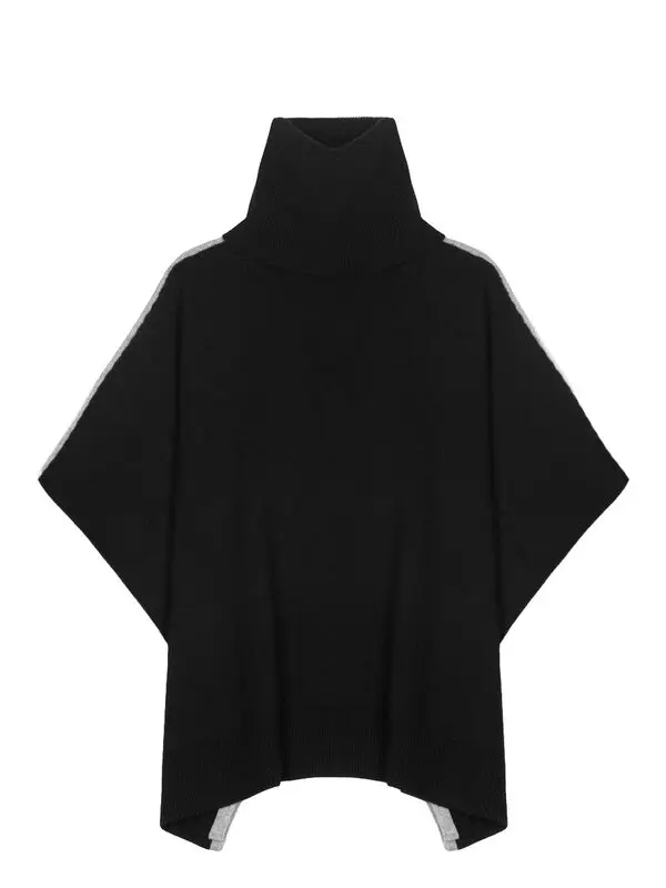 Echo Cozy Cowl Pullover - Black