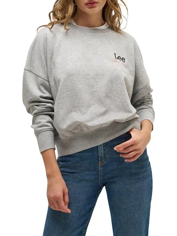 LEEM Graphic Sweatshirt - Heather Grey