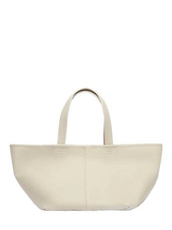 MESCH Ana Leather Tote - Ivory