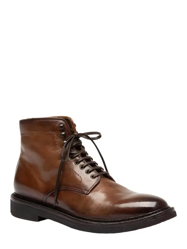 Officine Creative Hopkins Leather Boot - Brown