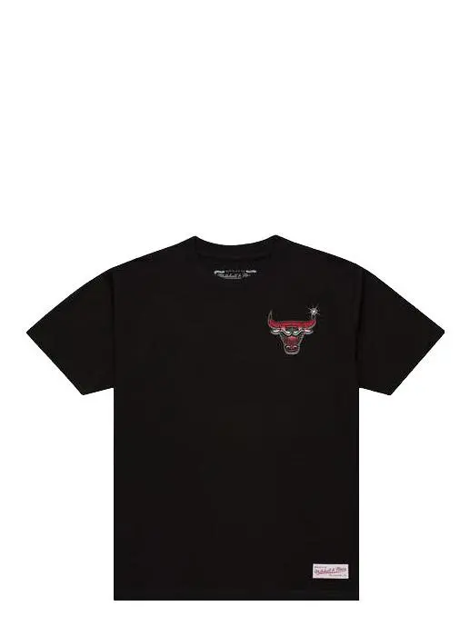 Mitchell & Ness Chicago Bulls Airbrush T-shirt - Black
