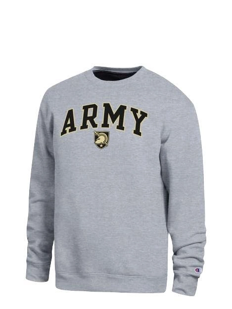Champion Army Black Knights Arch Sweatshirt - Heather Gray