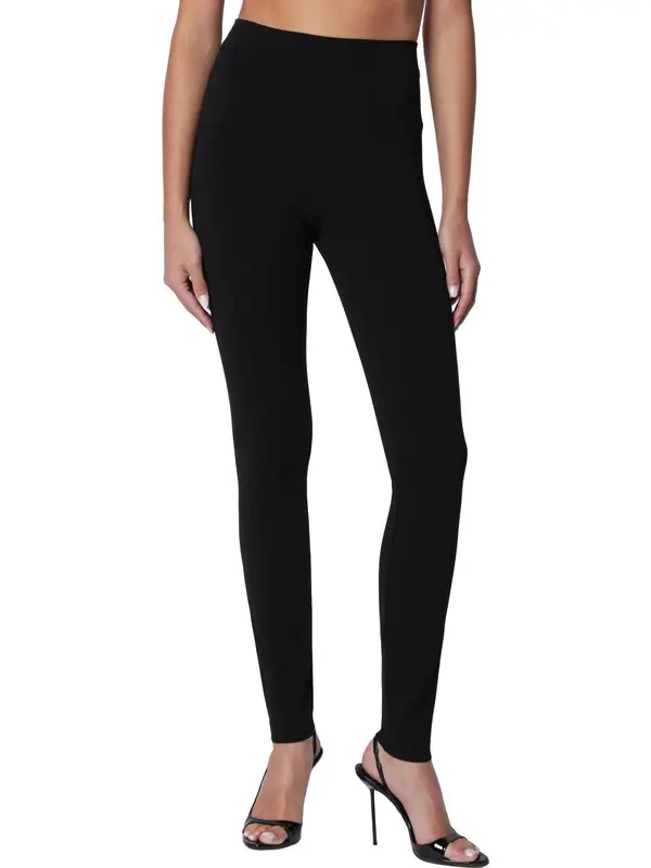 Dolce & Gabbana Leggings In Stretch Jersey - Black