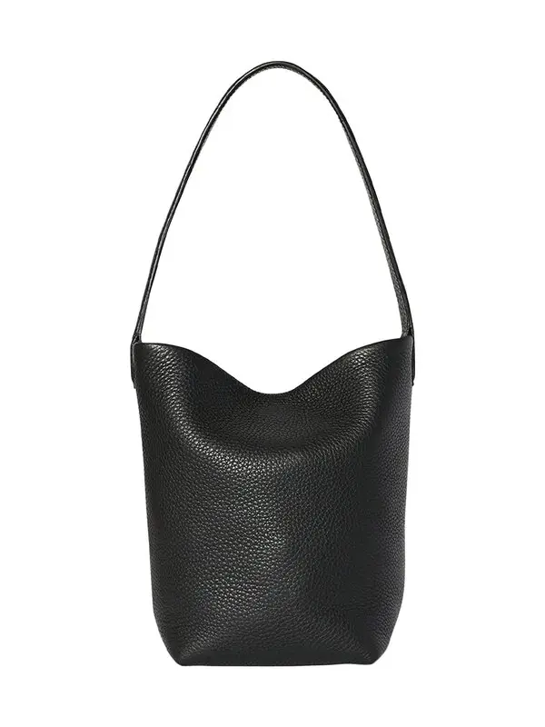 THE ROW Park N/s Small Tote Bag In Leather - Black