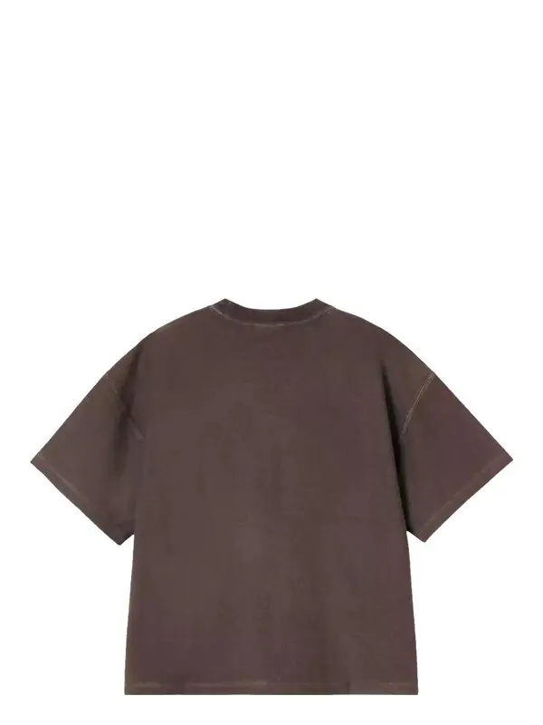 Carhartt Work In Progress Lambert Logo Embroidered T-shirt - Brown