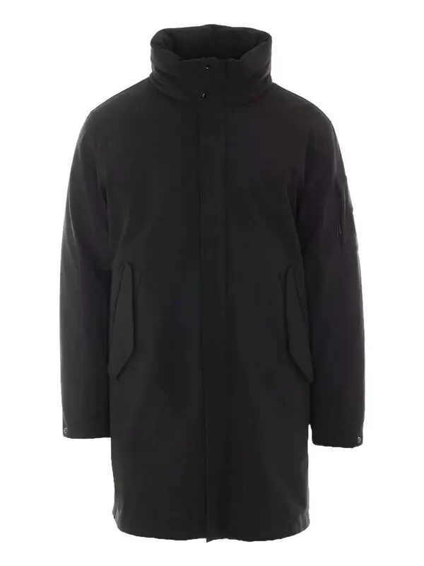 C.P. COMPANY Shell-r Padded Hooded Parka - Black