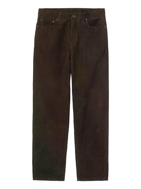 Carhartt Work In Progress Corduroy Straight-leg Jeans - Brown