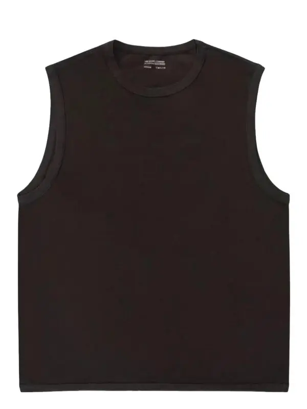 LADY WHITE CO. Boxy-fit Cotton Tank Top - Grey