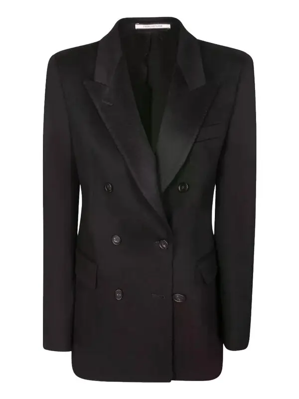Tagliatore Double-breasted Blazer - Black