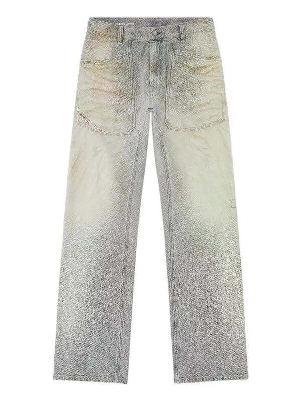 DIESEL® Relaxed Jeans Regular-waist D-zeta - Grey