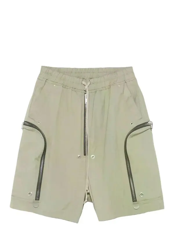 Rick Owens Bauhaus Bela Cargo Shorts - Green
