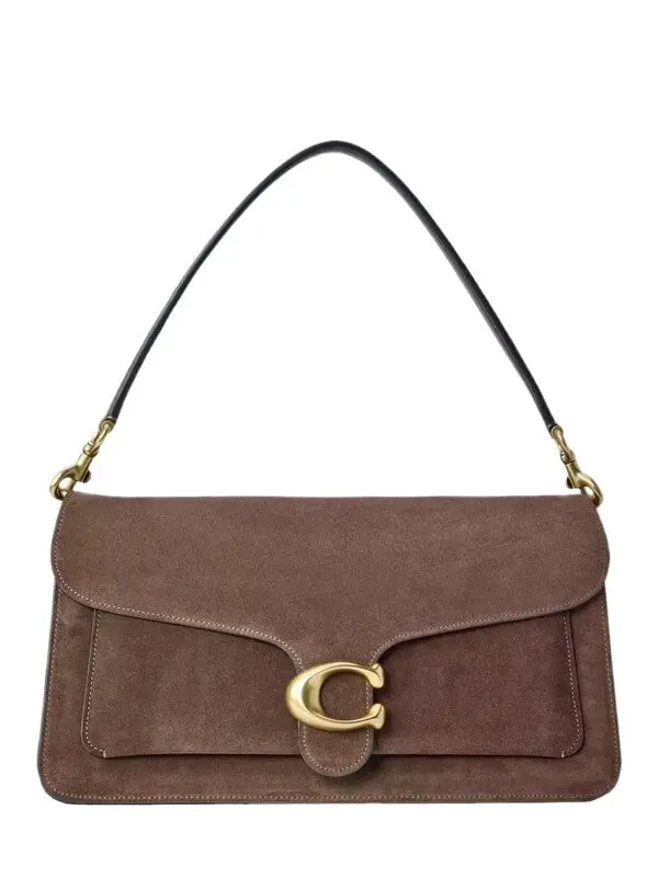 COACH 36 Tabby Logo-plaque Shoulder Bag - Brown