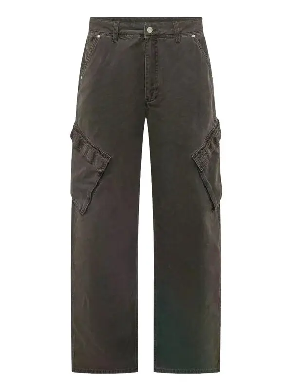REPRESENT Panelled Cargo Pants - Grey