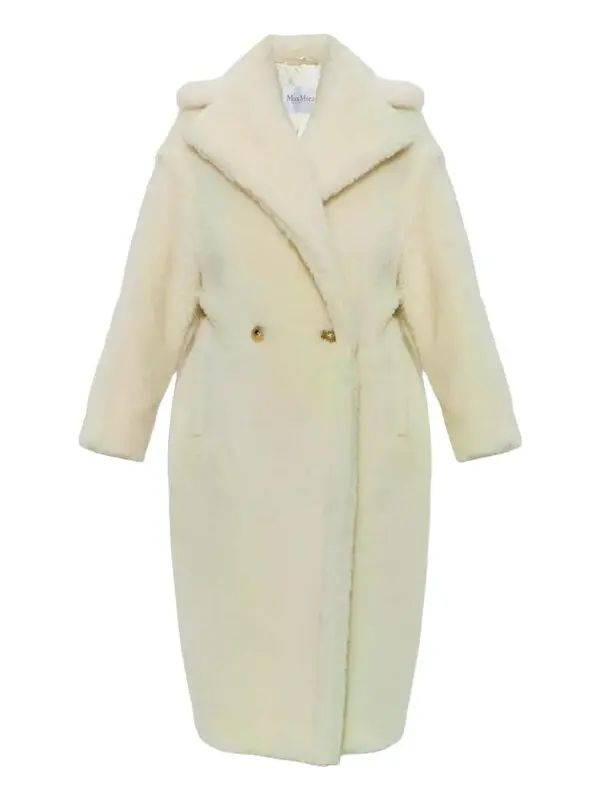 Max Mara Tedgirl Double-breasted Coat - Neutrals