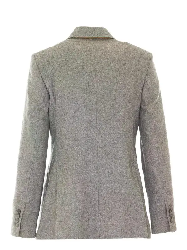 Max Mara Mxmflash Double-breasted Jacket - Grey