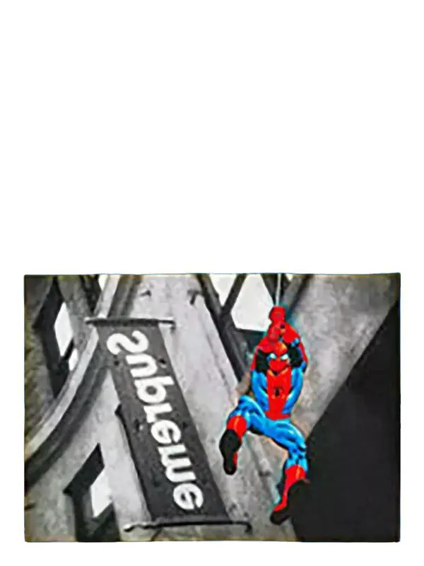 Supreme Spider-man Graphic-print T-shirt - Blue