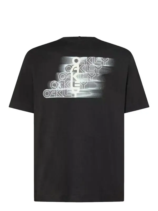 Oakley Stacked Flow Graphic-print T-shirt - Black