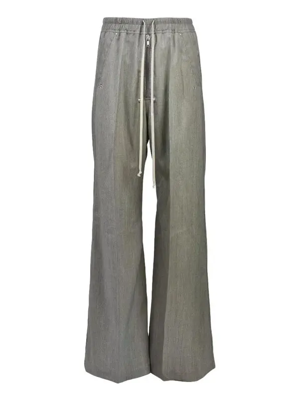 Rick Owens Bela Wide-leg Trousers - Grey