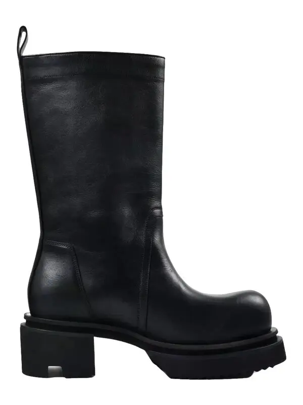 Rick Owens Bogun Pull-on Ankle Boots - Black