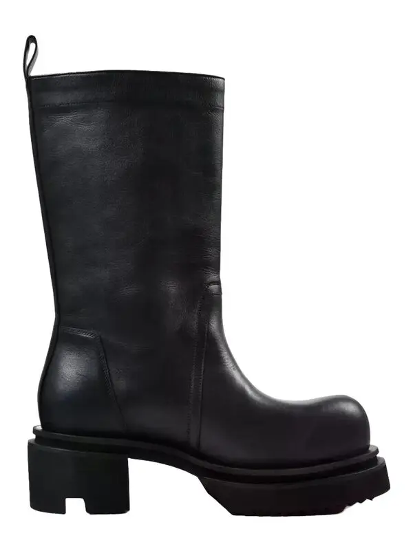 Rick Owens Bogun Pull-on Ankle Boots - Black