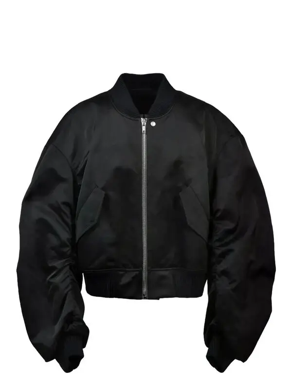 Rick Owens Secchia Flight Jacket - Black