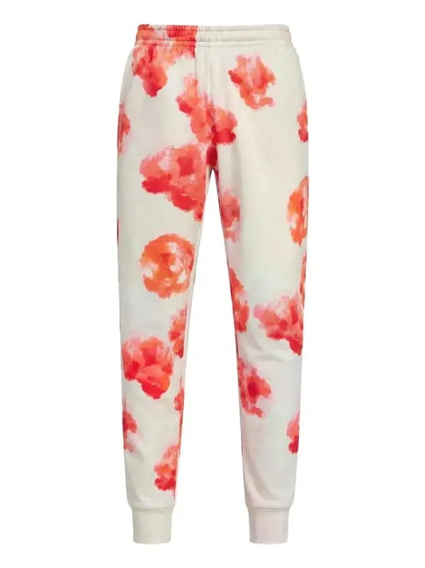 Nike Floral-print Track Pants - Neutrals